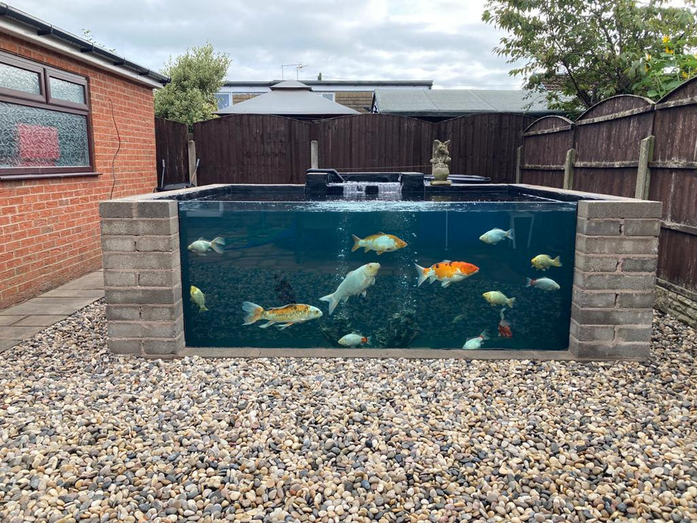 Pond Window Specialists, Liners, Filters, Pressure Pipe - CWD Pond