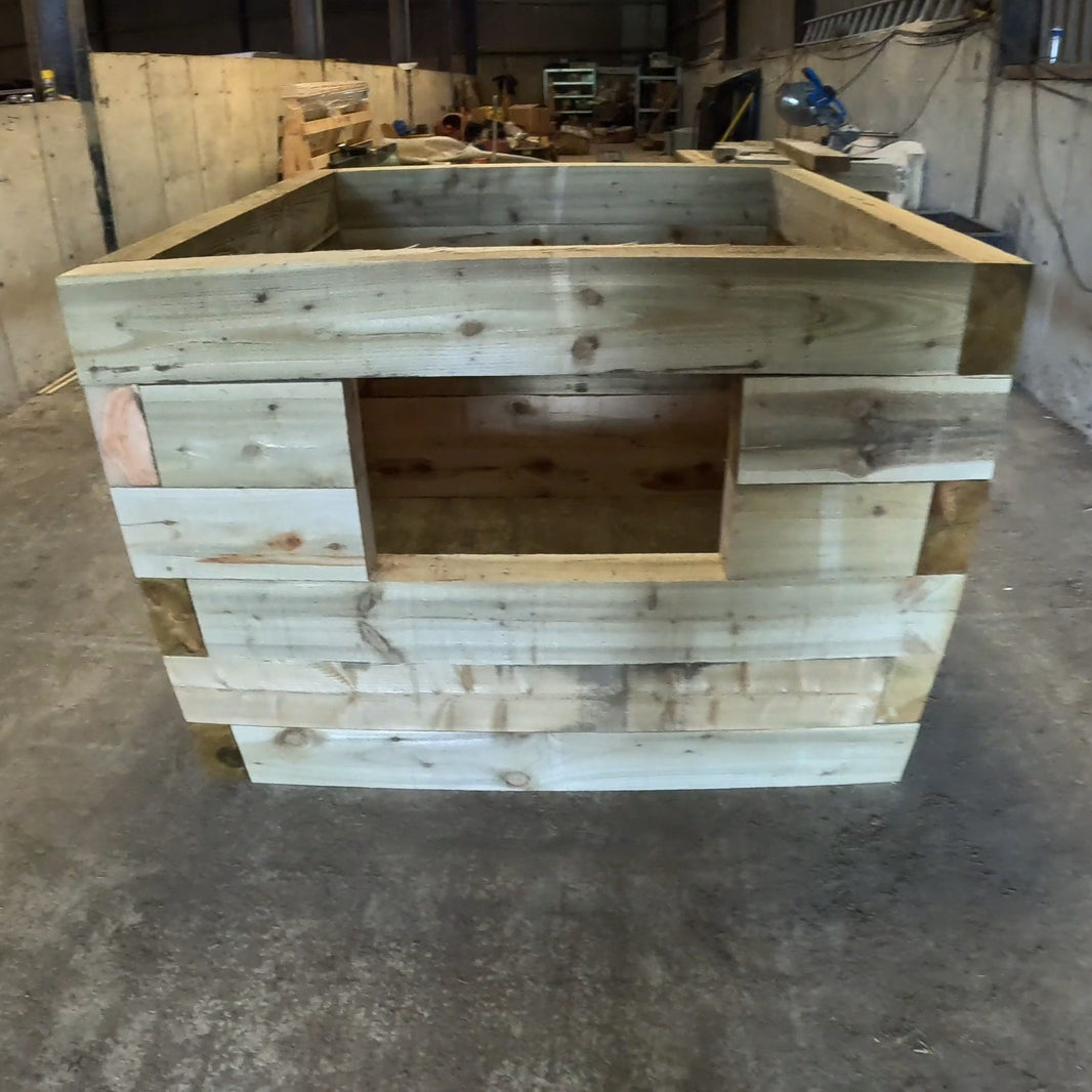 Railway Sleeper Pond Kit | Pond Filter and Pump available – CWD Pond