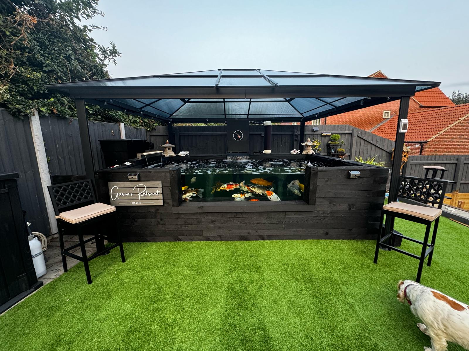 Pond Window Specialists, Liners, Filters, Pressure Pipe - CWD Pond