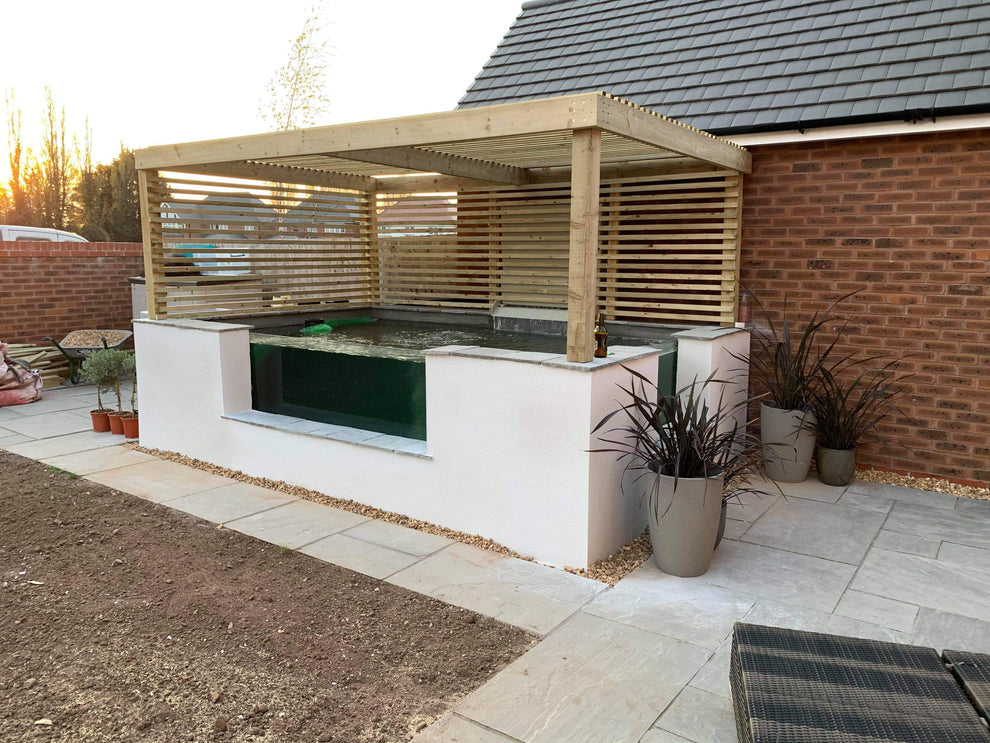 Bespoke Koi Pond Viewing Window Glass 25.5mm | Toughened Glass – CWD Pond